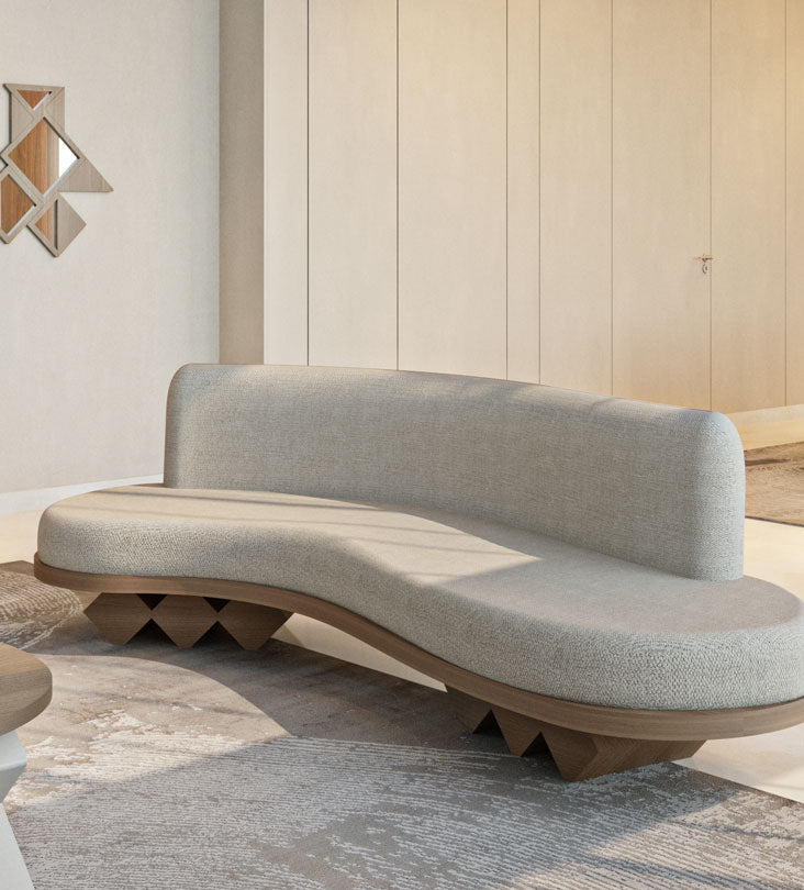 Kashida - Nuqat Fluid Sofa – Kashida Design