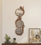 Kashida - Vertical Wooden Mirrors in Arabic Calligraphy – Kashida Design