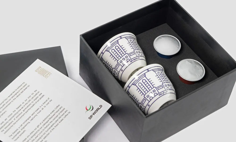 Kashida - Employee Corporate Gifting - Arabic Coffee Cups – Kashida Design