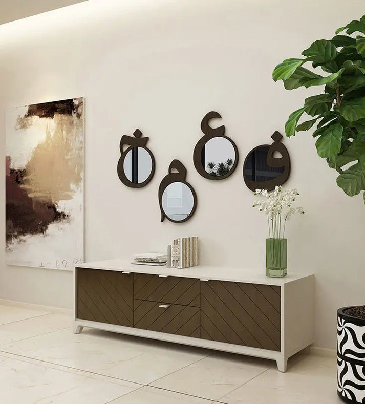 Custom Letter Mirrors for Unique Decor – Kashida Design